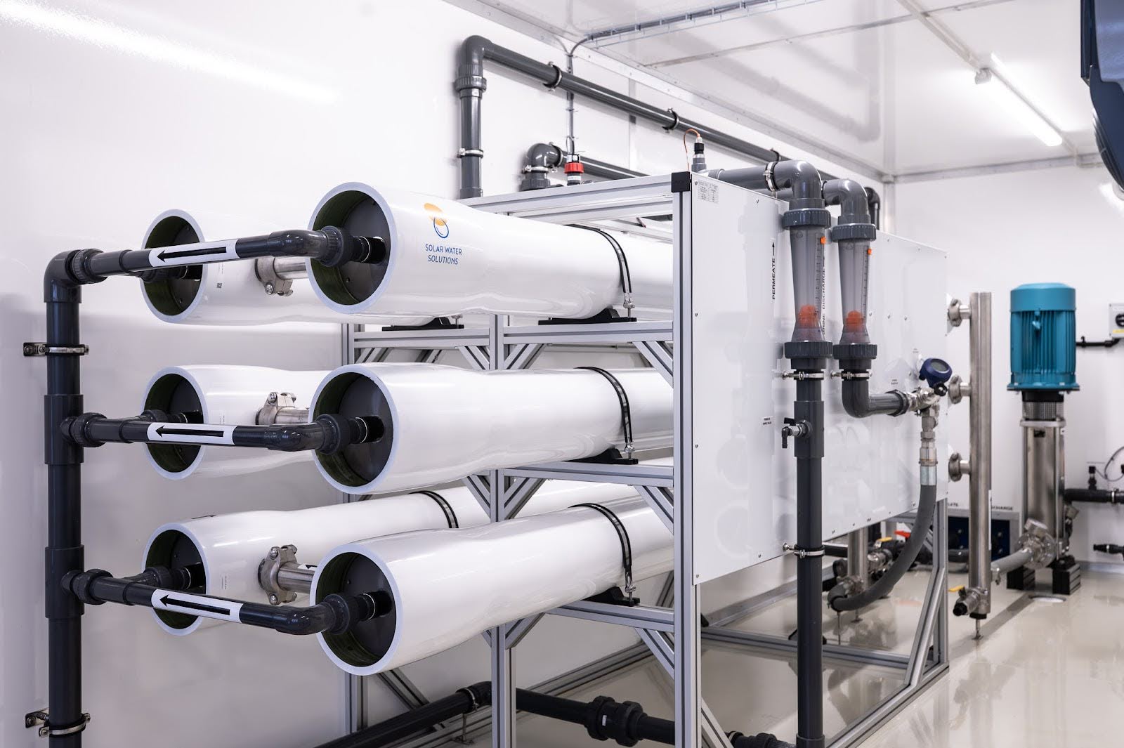 Redundant Solar Desalination System for a Remote Island